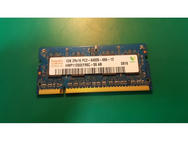 Hynix  Memorija za laptopove 1gb ddr2  - 800Mhz