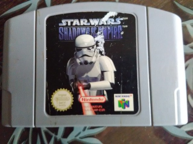 nintendo 64 igrica  star wars shadow of empire ispr sa