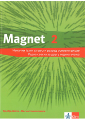 NEMAČKI JEZIK 6, RADNA SVESKA „MAGNET 2” + CD