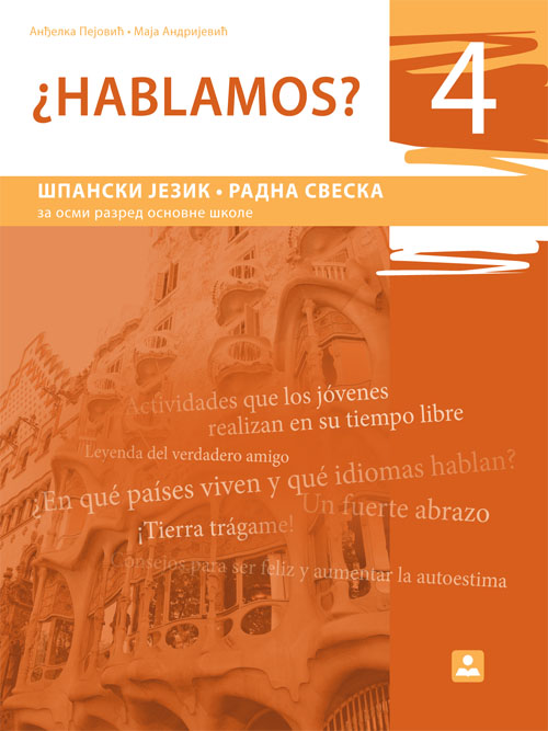 RADNA SVESKA HABLAMOS 4-španski jezik KB broj: 18561