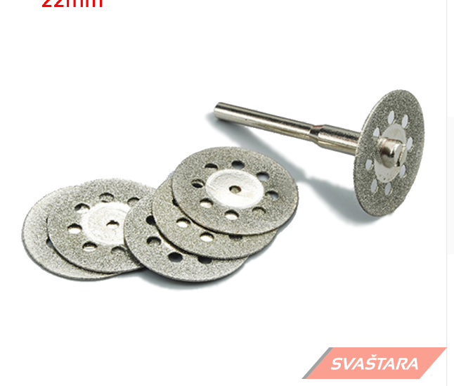 10X 20mm diamond grinding wheel saw minicircular