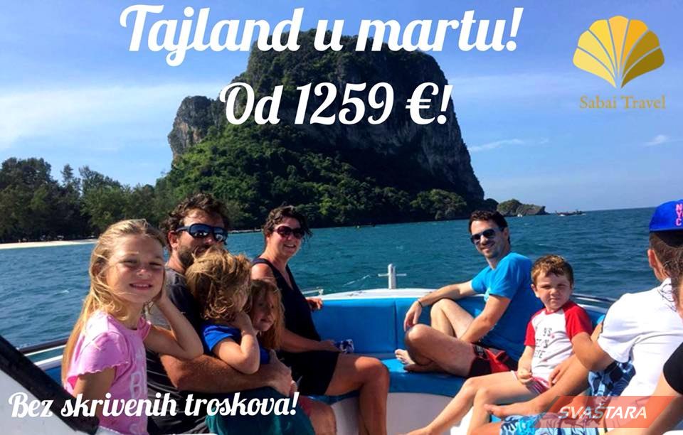 Tajland u martu! SABAI TRAVEL