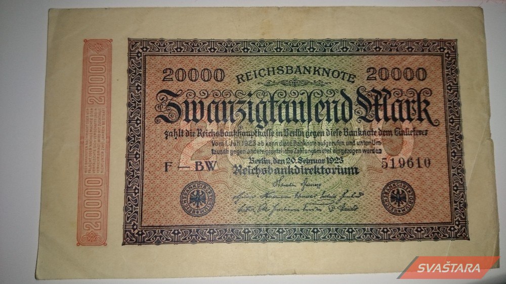 20 000 maraka 1923(519)