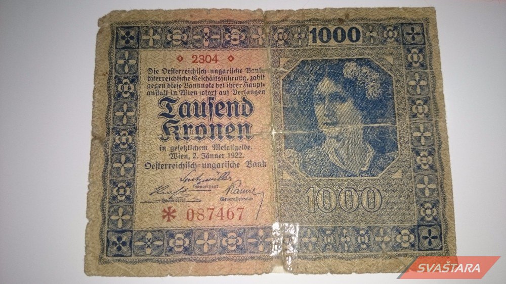 1000 Kronen 1922(0874)