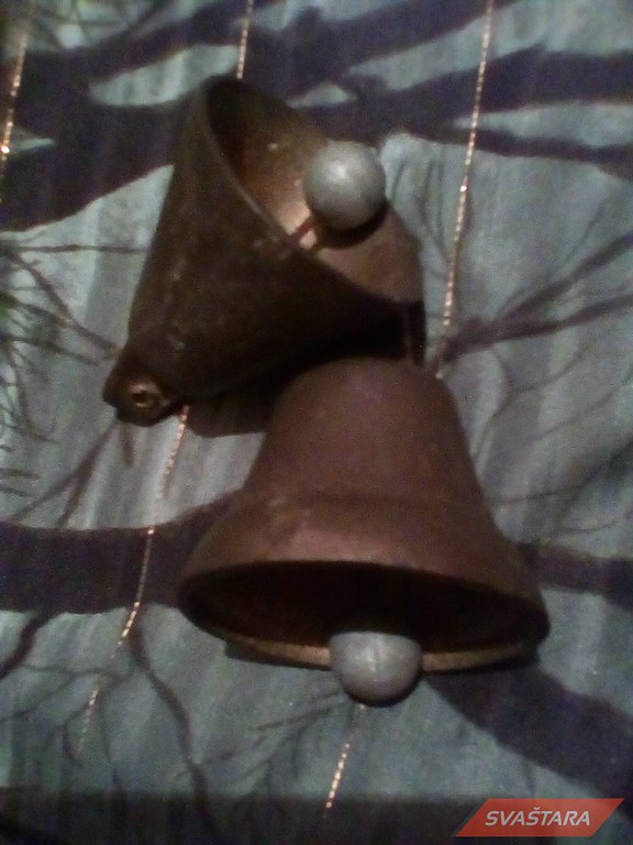 Staro,bronzo zvono-(2 kom.) Dogovor