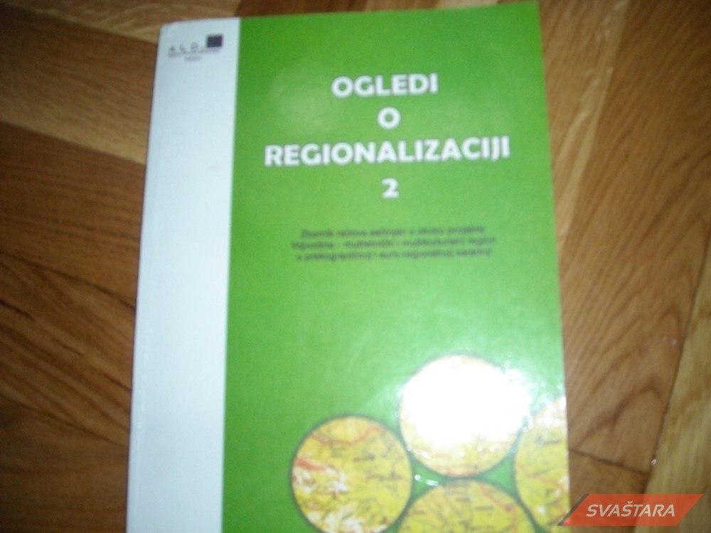 nova knjiga "ogledi o regionalizaciji"