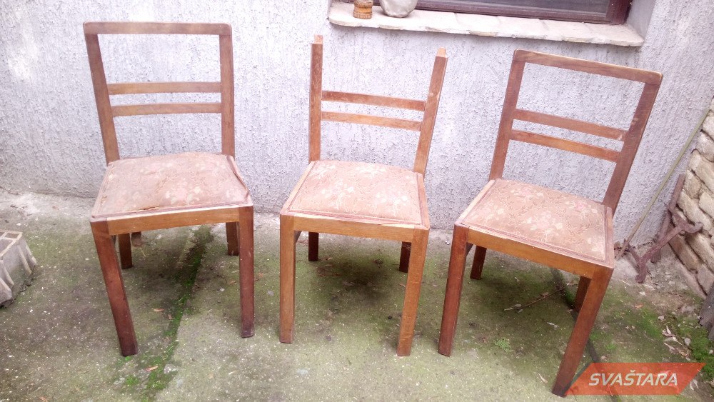 tri stolice retro