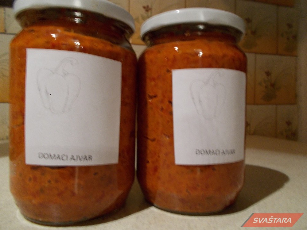 Prodajem domaci ajvar