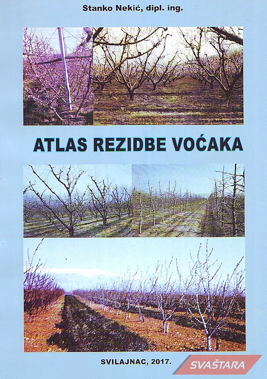 Najnovija knjiga, Atlas rezidbe voćaka, popust