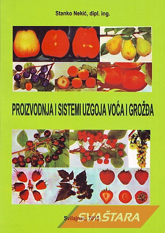 Knjiga, Proizvodnja i sistemi uzgoja voća i grožđa