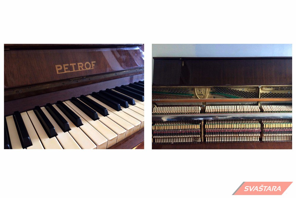 Petrof klavir - pianino (najveći tip)