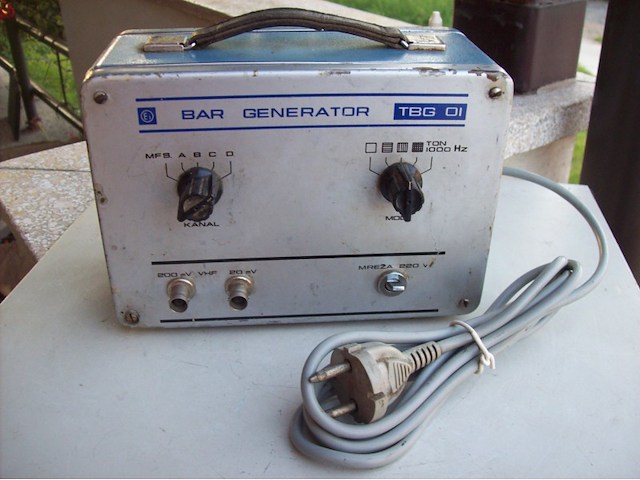 BAR GENERATOR  TBG 01 Ei  1972 godina