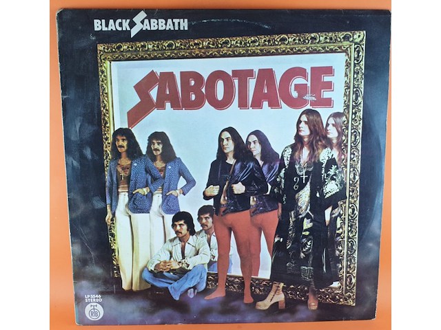 Black Sabbath ‎– Sabotage, LP