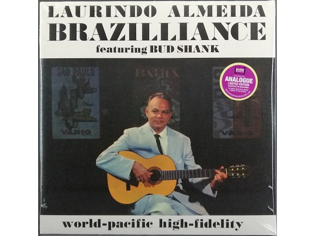 Laurindo Almeida Feat. Bud Shank ‎– Brazilliance  LP