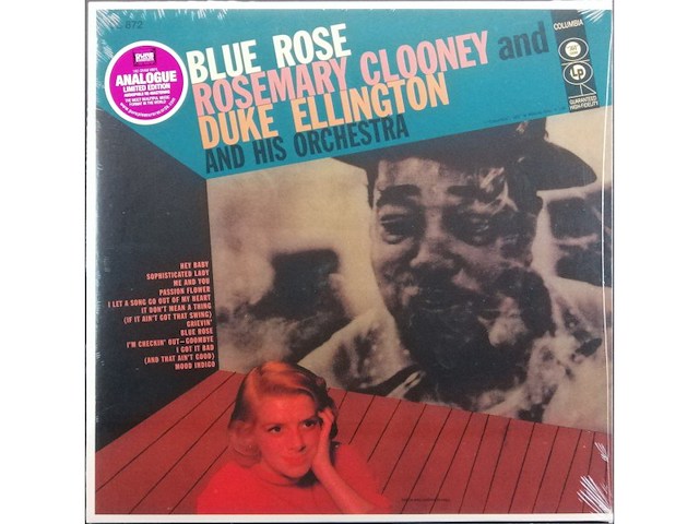 Rosemary Clooney And Duke Ellington ‎– Blue Rose  LP