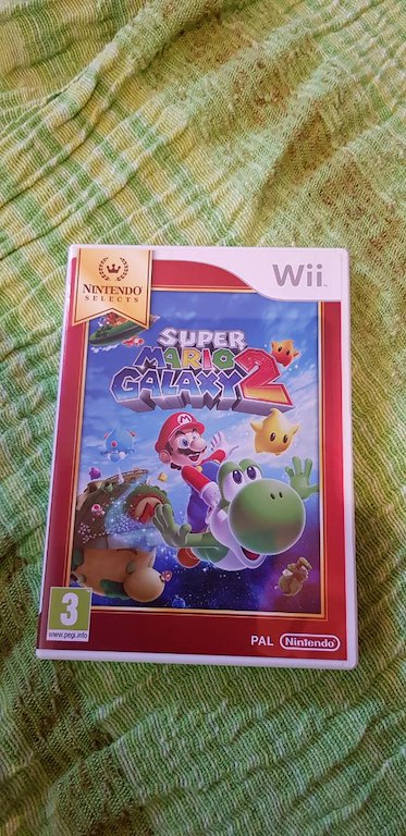 Igrica za nitendo wii,super mario galaxy 2