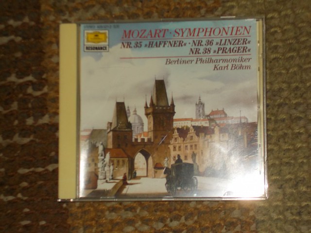 Mozart, Berliner Philhar, Karl Böhm ‎– Symphonie Nr. 35