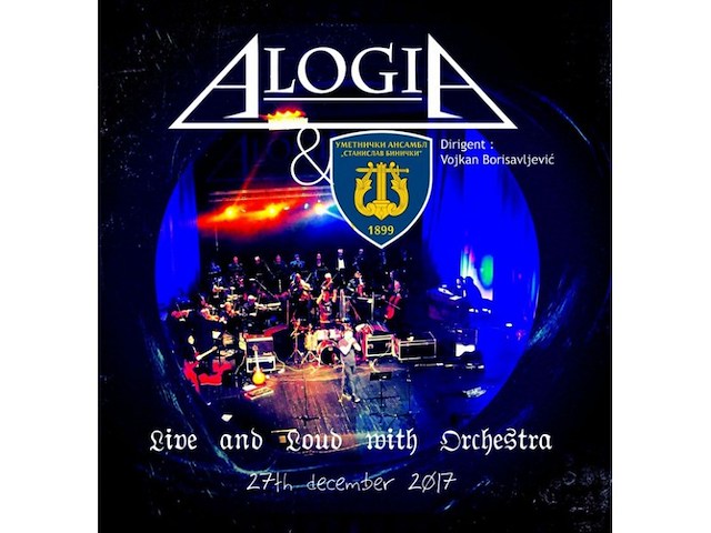Alogia ‎– Live And Loud With Orchestra (CD)