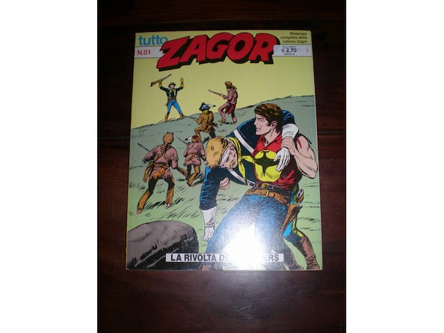 ZAGOR  TUTTO  81 la rivolta dei trappers*