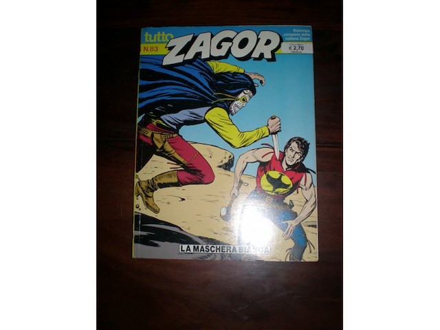 ZAGOR  TUTTO  83 la maschera bianca*