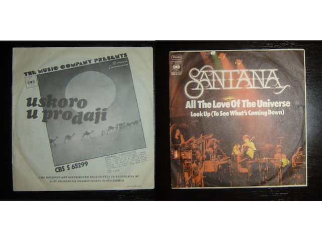 SANTANA - All The Love Of The Universe (singl) licenca