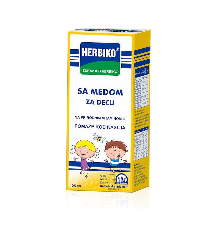 Herbiko sa medom za decu