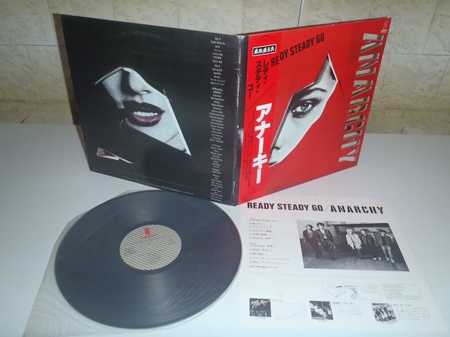ANARCHY-Ready Steady Go JAPAN PUNK LP MINT