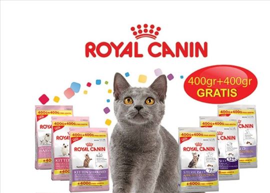Akcija,hrana za sterilisane mačke Royal canin 800g