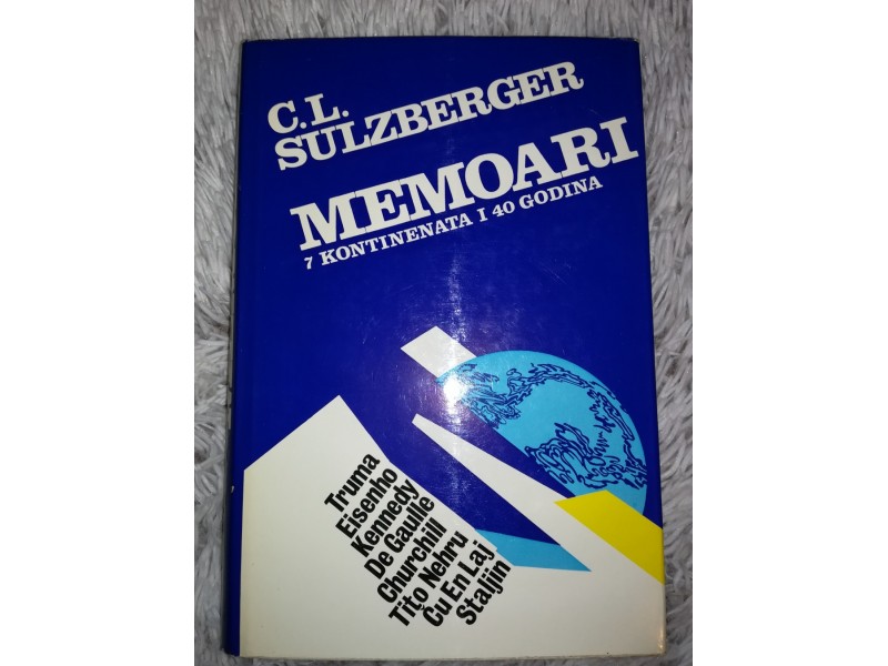 Knjiga: C. L. Sulzberger: Memoari