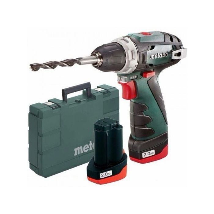 Metabo PowerMaxx BS Basic 12V 2.0Ah aku bušilica zavrtač