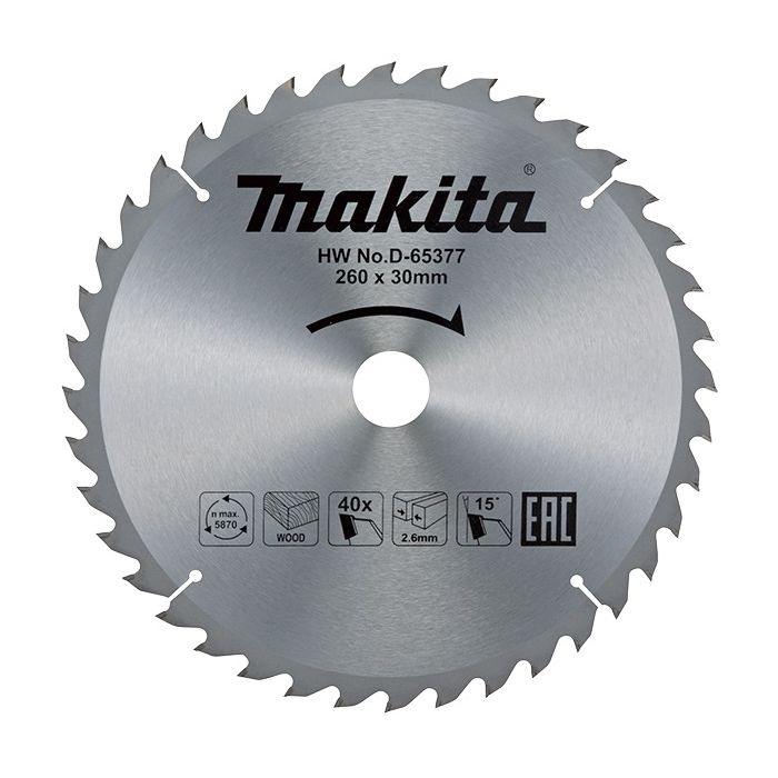 MAKITA D-65408 TCT LIST ZA DRVO