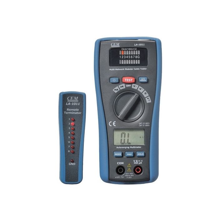 Digitalni multimer i LAN tester LA-1011 CEM