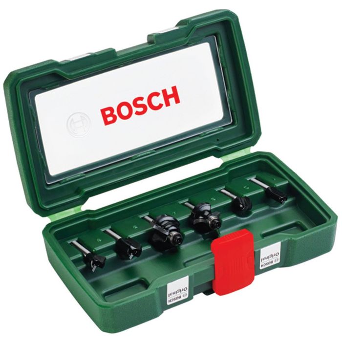 6-delni set HM glodala prihvat 6 mm BOSCH