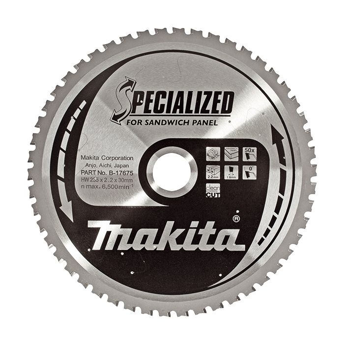 List cirkulara za sendvić panele 355mm Makita