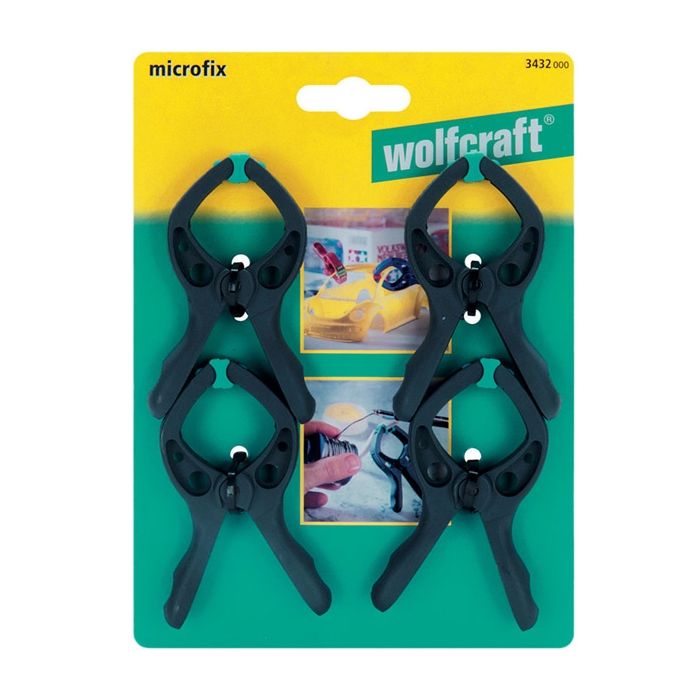 ŠTIPALJKA STEGA MICROFIX 4 KOM WOLFCRAFT