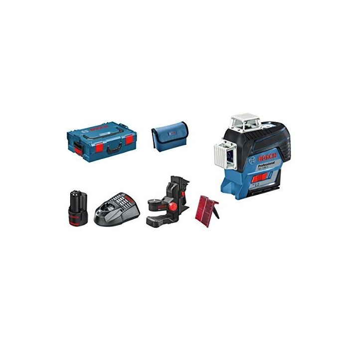 Linijski laser BOSCH GLL 3-80 C Bluetooth 80m + stativ BM 1 nosač