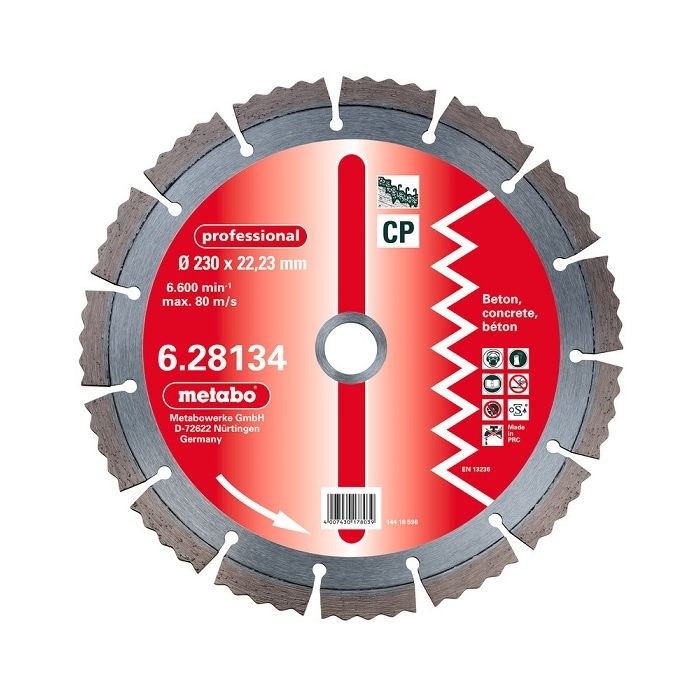 Metabo dijamantski disk 125mm PROFESSIONAL CONCRETE