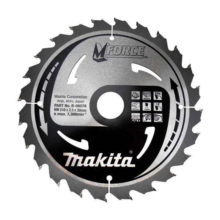 List cirkulara testera za drvo MForce 210x40zx30 B-08109 MAKITA