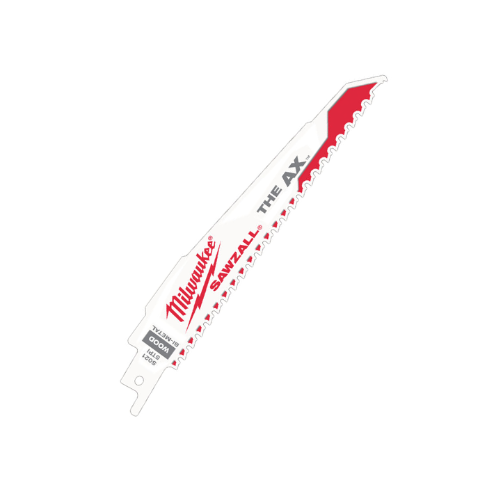 Milwaukee HEAVY DUTY recipro testerice za drvo sa ekserima 300mm 5kom