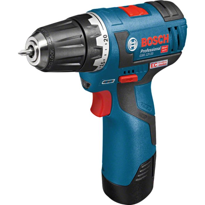 Akumulatorska bušilica-odvrtač GSR 12V-20 Professional Bosch