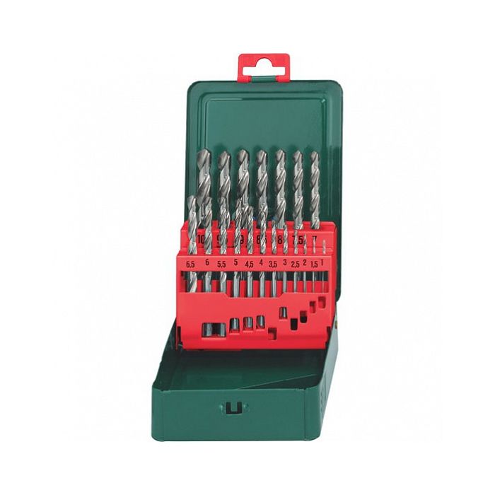 Set burgija za metal HSS-G 19kom Metabo