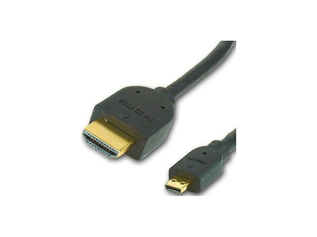 CC-HDMID-10 Gembird HDMI male to micro D-male black kabl 3m