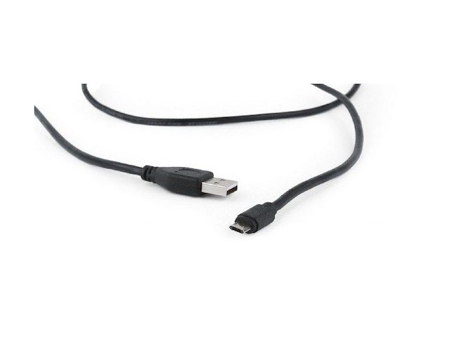 CC-USB2-AMmDM-6 Gembird USB 2.0 AM to Double-sided Micro-USB cable, black, 1,8m