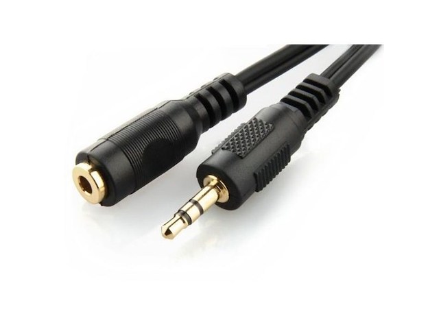 CCA-421S-5M Gembird 3.5mm stereo plug to 3.5mm stereo socket extension kabl 5m