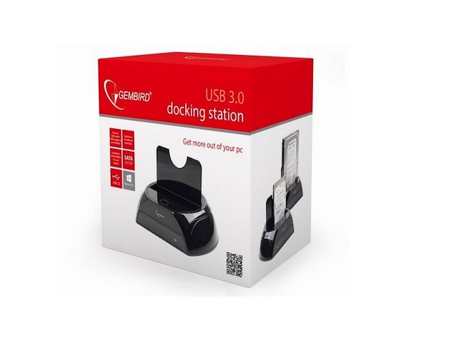 HD32-U3S-2 Gembird USB 3.0 docking station za 2.5/3.5 SATA hard diskove