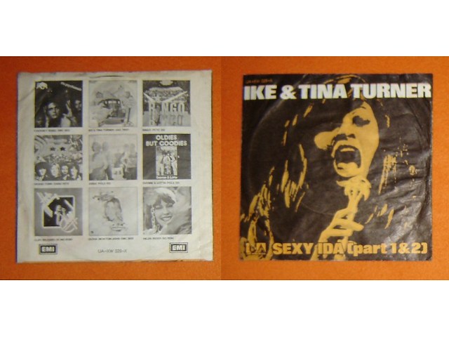 IKE AND TINA TURNER - Sexy Ida (singl) Made in Denmark