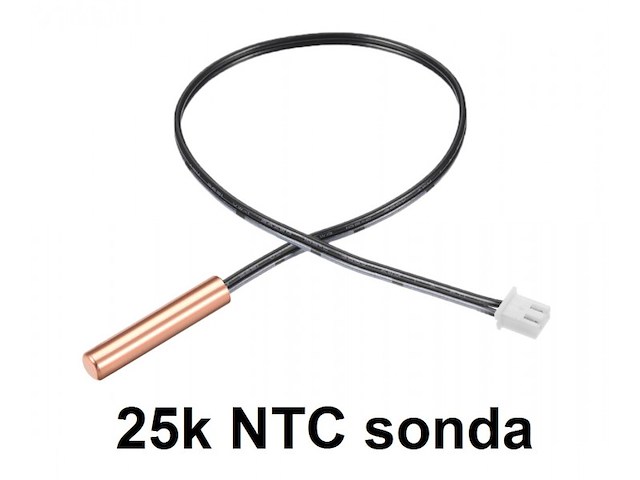 Temperaturna sonda 110℃ - NTC - 0.4m - 25k oma