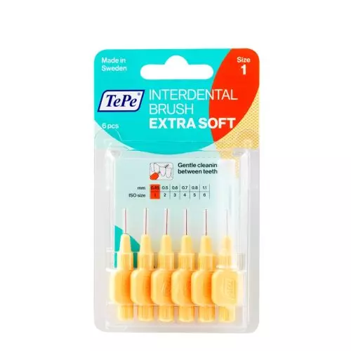 TePe Extra Soft četkice veličina 1 (0,45mm) 6 komada