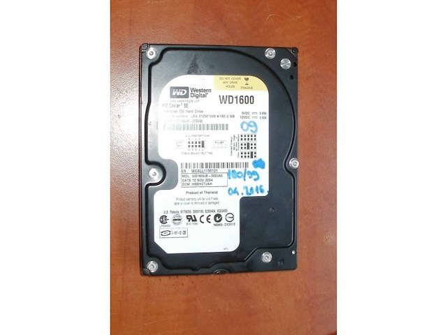 HDD (009) WD 160 Ata