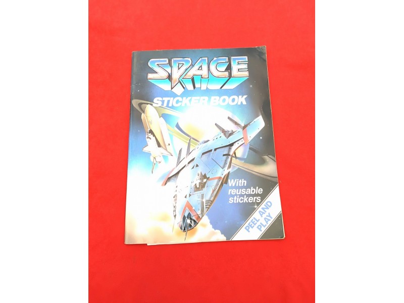 Space Sticker book Retko